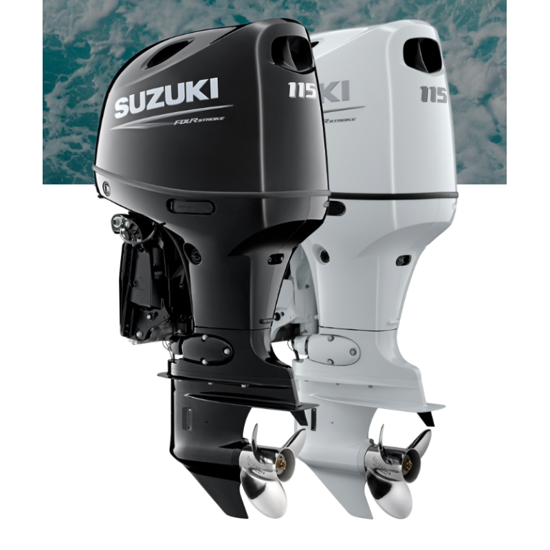 Suzuki DF115 BT Stealth - Potencia y diseño exclusivo en 115 CV