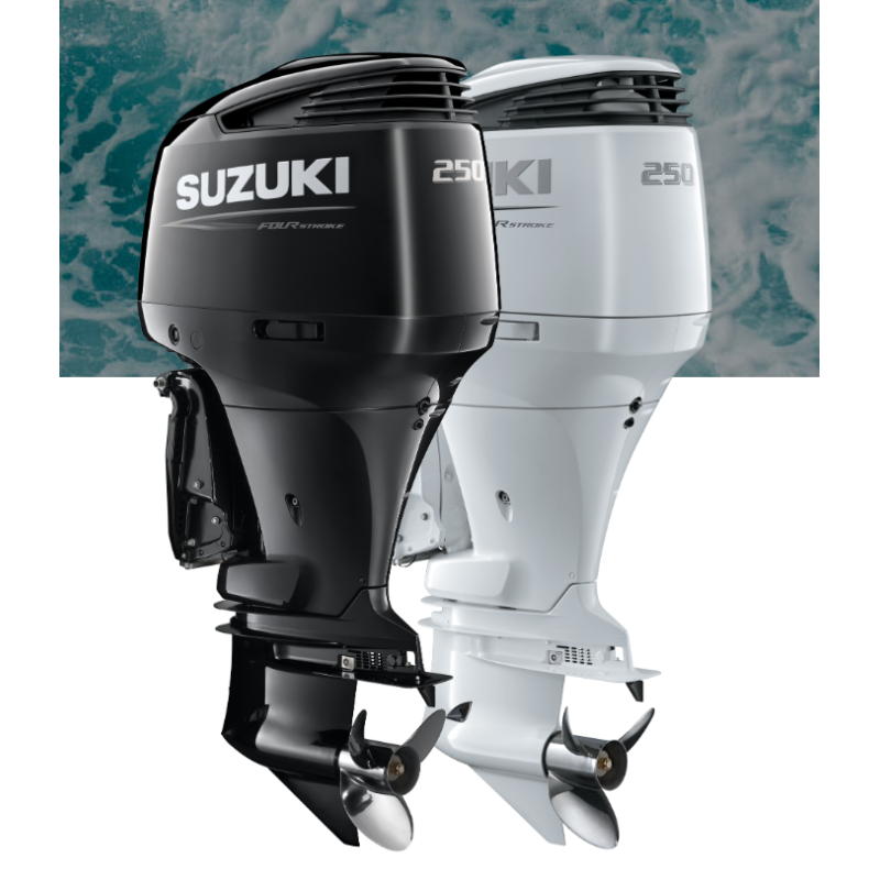 Suzuki DF250 AUNX Kuro - Elegancia y potencia en 250 CV